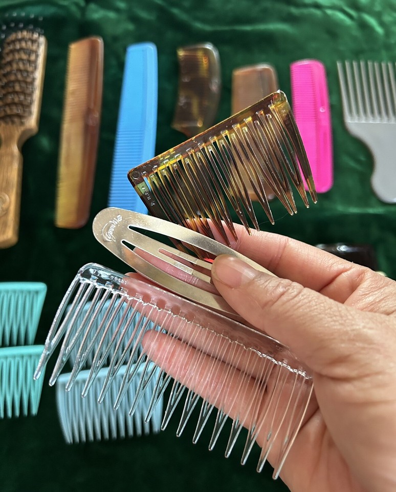Goody Hair Brush, Pick Comb, Pocket Combs, Side Combs Mixed Lot Goody ...