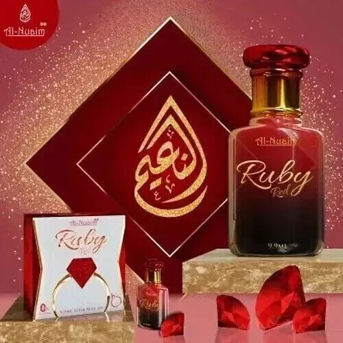 Ruby Red Perfume Al Nuaim Luxury Long Lasting Men Women Perfume Oil ...