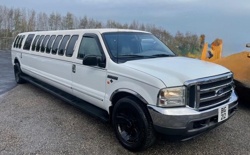 Ford Excursion Stretched Limousine 6.8 Automatic 2001 Amazing Limo 15 ...