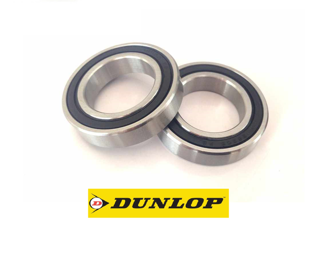 Two Dunlop 61904-2z (6904z) Thin Section Top Quality Bearings 20 X 37 X ...