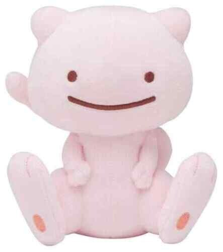 [NEW] Pokemon Center Limited Mew Transform! Ditto Plush Doll Toy 15cm ...