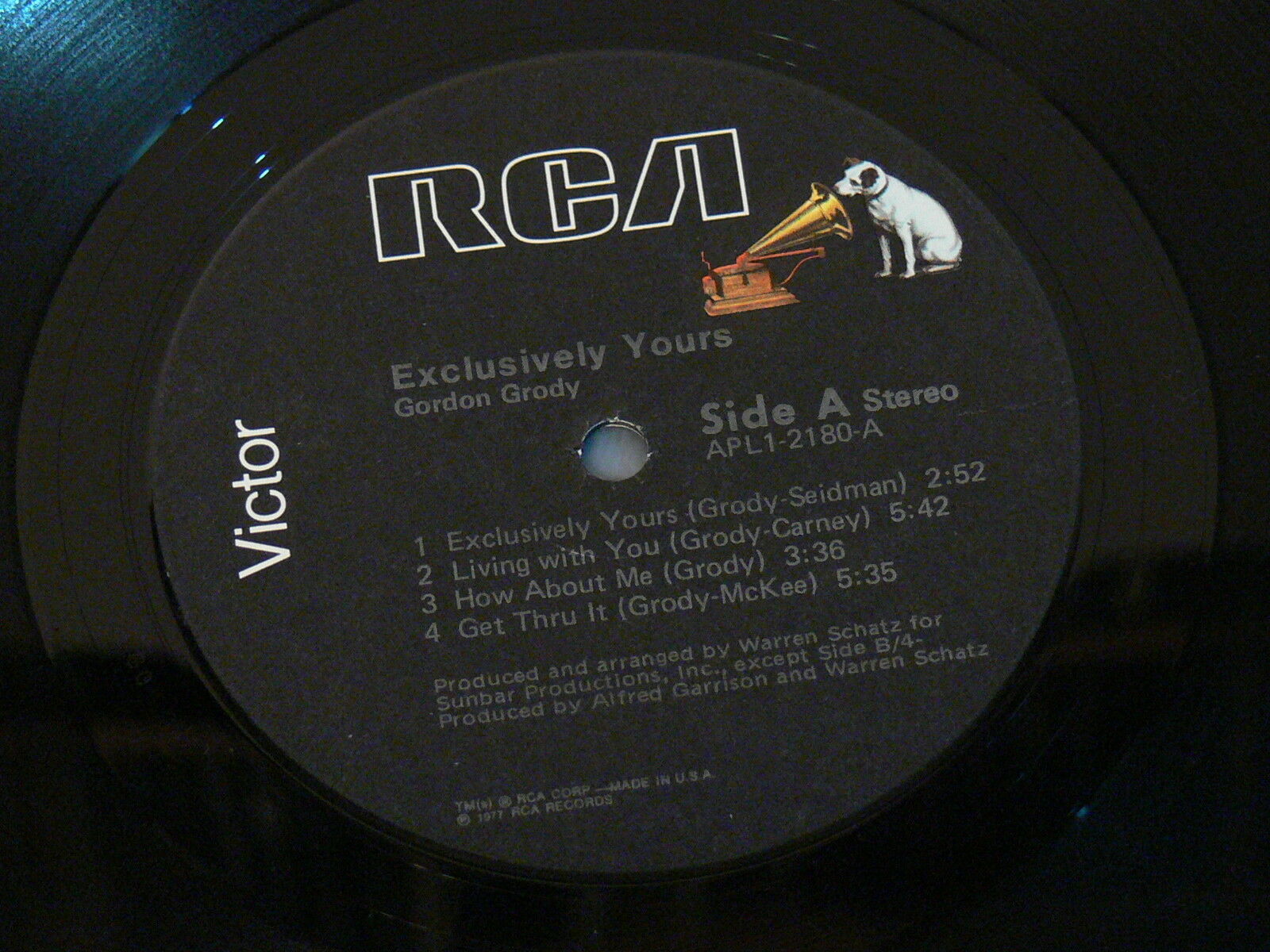 GORDON GRODY Exclusively Yours 1977 Vinyl LP Funk Soul Disco RCA ...