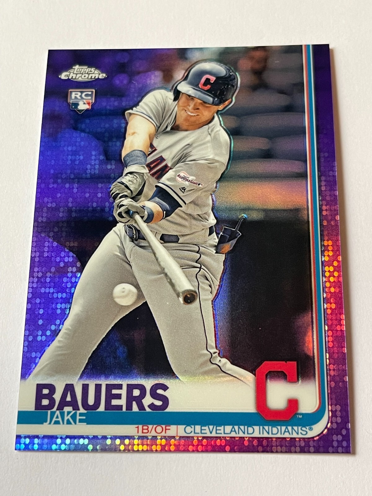 2019 Topps Chrome - Purple Refractor #71 Jake Bauers /299 (RC) for sale ...