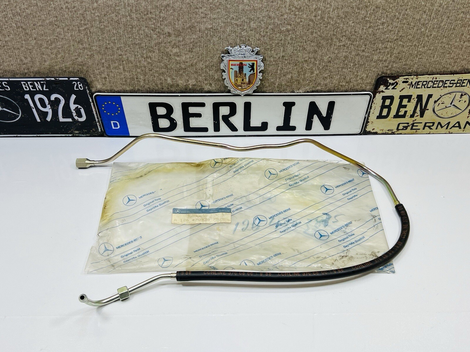 Mercedes-Benz W126 Fuel Hose From Engine To Return Line A1264703875 ...