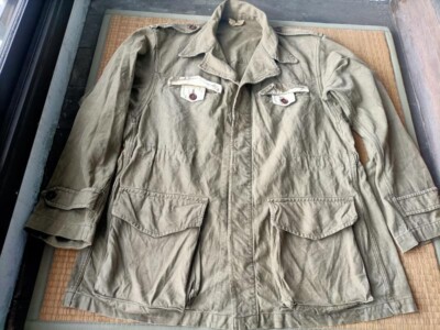 50's 60's Vintege French Army M47 Shirt Jacket | eBay