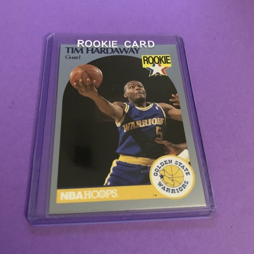 TIM HARDAWAY ROOKIE CARD RC NN+ Rookie Topholder Included | eBay