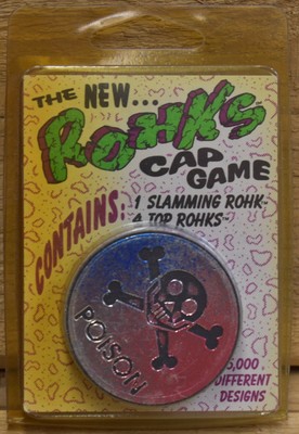 The NEW ROHKS Cap Game with 1 Slamming Rohk, 4 Top Rohks, POGS style ...