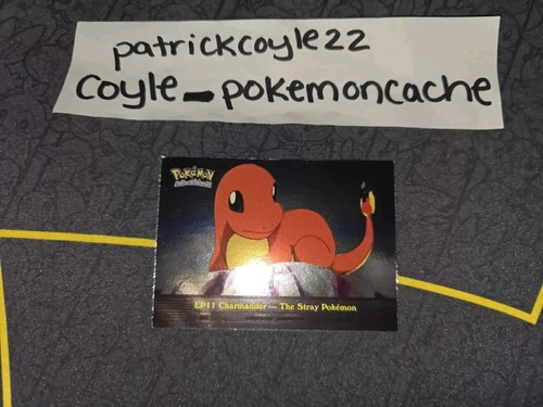 EP11 Charmander - The Stray Pokemon Holo Pokemon Topps Series 2 Card LP ...
