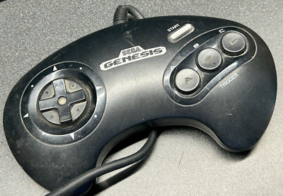 Sega Genesis Controller 3 Button Authentic Original Model 1650 OEM | eBay