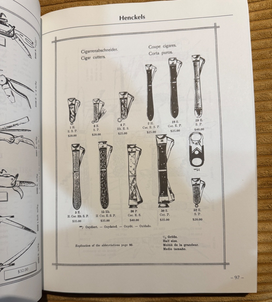 BIG BOOK OF POCKET KNIVES Vintage Price Guide Knife Values ...