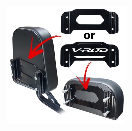 V-Rod Muscle Harley Back Rest 8x8 | eBay