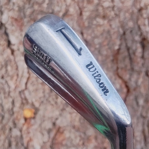 Rare Vintage Wilson Staff Tour Blade 1 iron Stiff Steel Driving Iron # ...