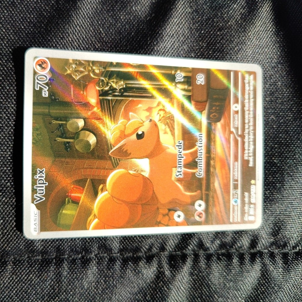 TWO Vulpix Illustration Rare Pokemon Mega Evolution # 138 Near Mint ...