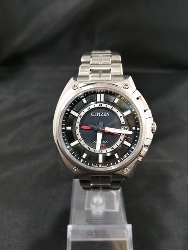Citizen Attesa Eco-Drive GMT Men's Watch Titanium Solar Powered | eBay