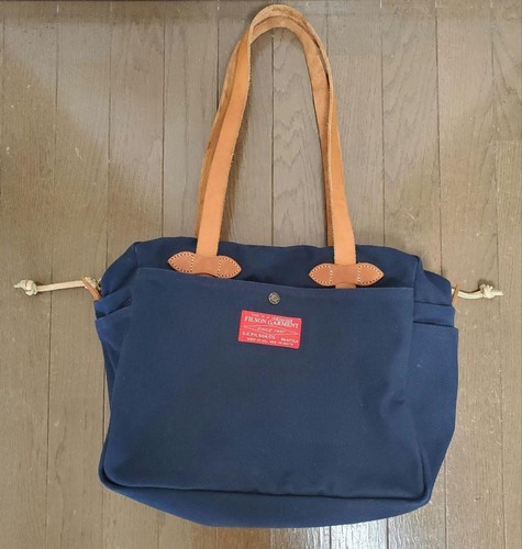 Filson x Nanamica Wool Rugged Zip Tote Bag Red Label Made in USA | eBay