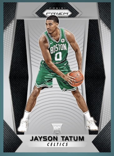 Panini NBA Dunk 2017-18 Prizm Rookie Jason Tatum. Boston Celtics ...