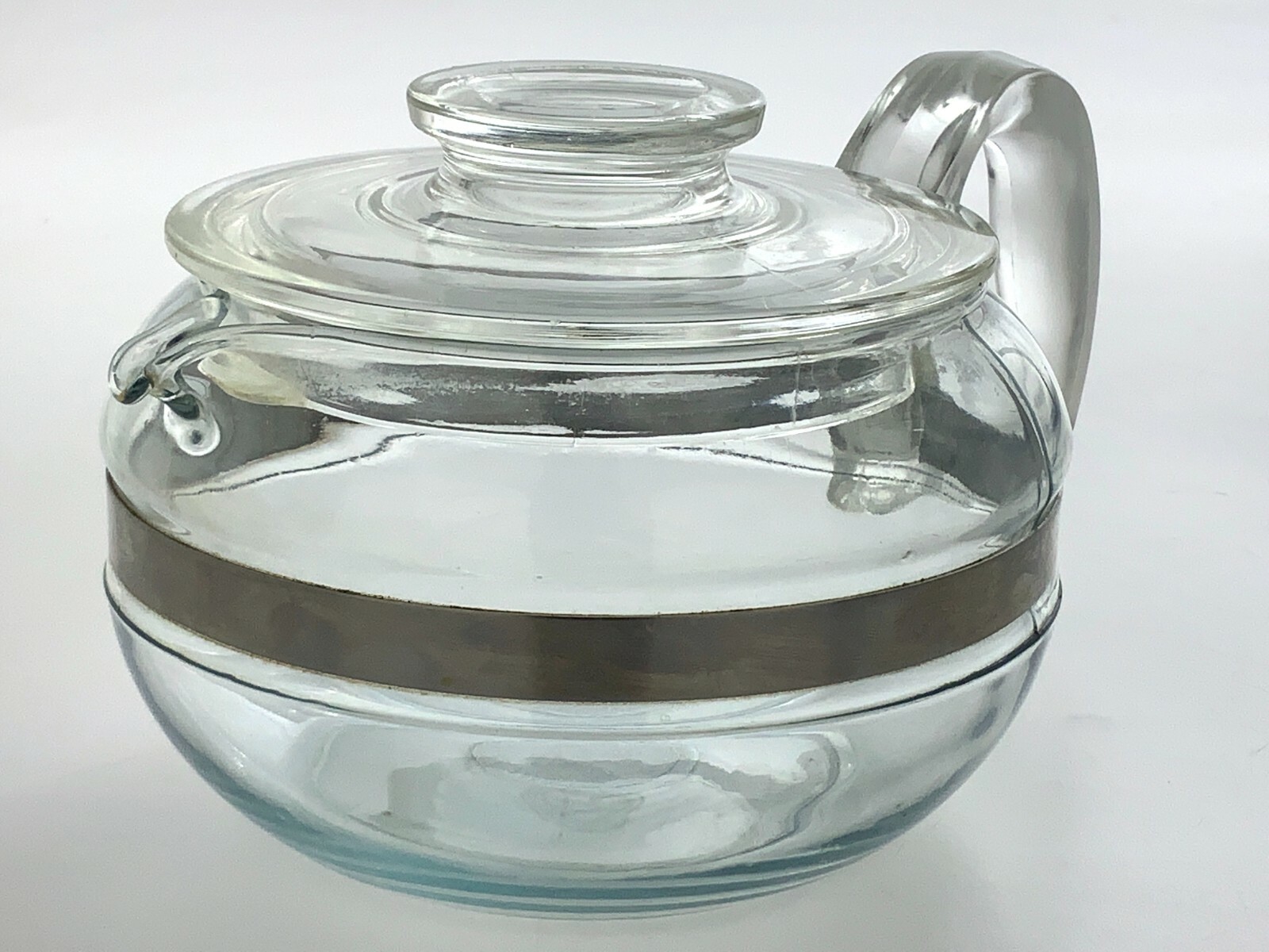 Pyrex Clear Glass Coffee Pot Vintage Made in USA 8446-B 6 Cup U272 | eBay