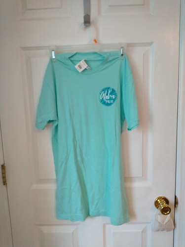 Hawaii T-shirt Aloha Small Teal | eBay