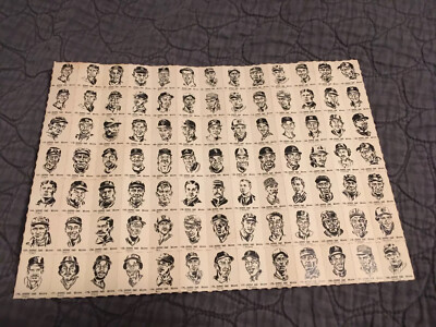 Gypsy Oak 2017 Uncut Micro Portrait 91 Card Sheet gumball machine art ...