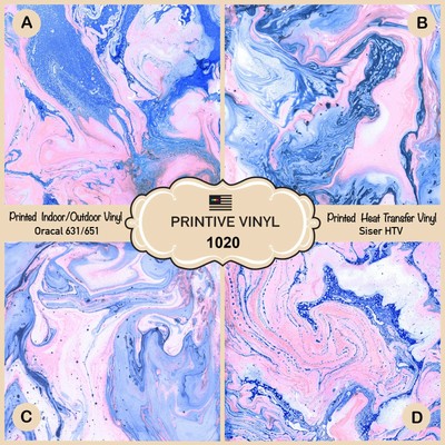 Abstract Marble Pattern HTV, Siser HTV, Iron on Printed HTV, Adhesive ...