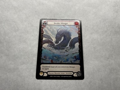 Flesh and Blood (FAB) Invoke Miragai UPR UPR012 C-FOIL Marvel TCG NM | eBay