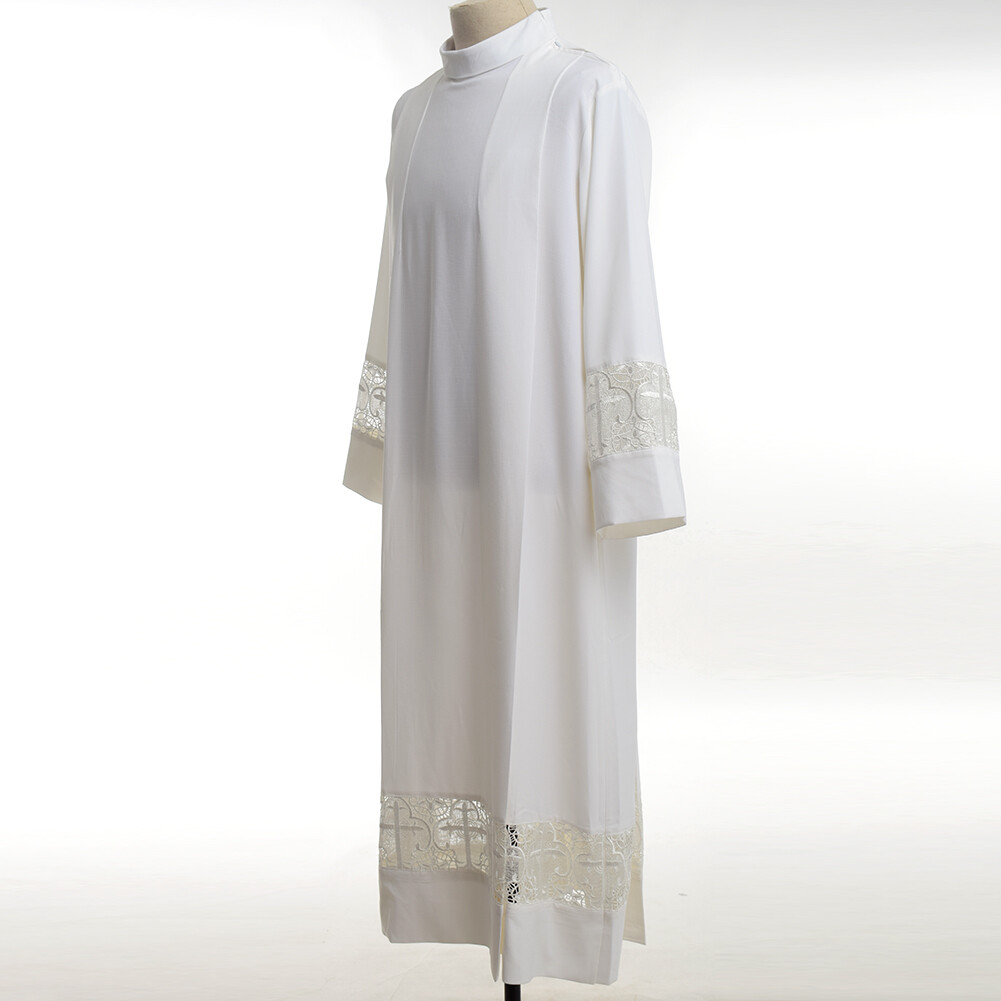 Catholic Church Alb Robe Vestment Mass Surplice Cotta Liturgical For ...