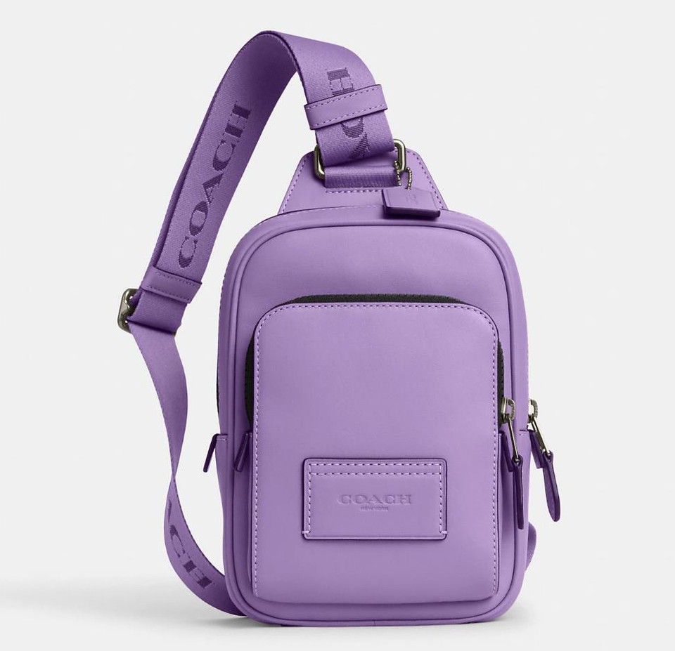 NWT Coach Track Pack 14 In Signature Canvas CL410 | eBay