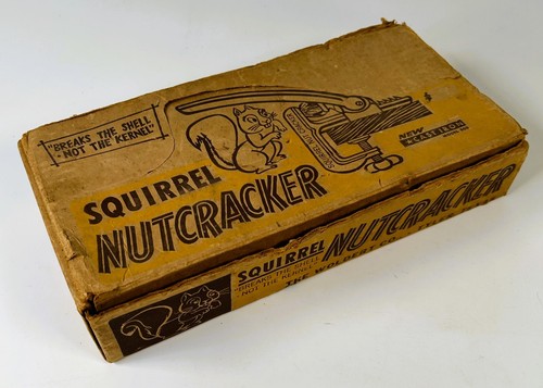 Vintage Squirrel Nutcracker Model 500 Woldert Pecan Co w/Original Box READ DESC | eBay