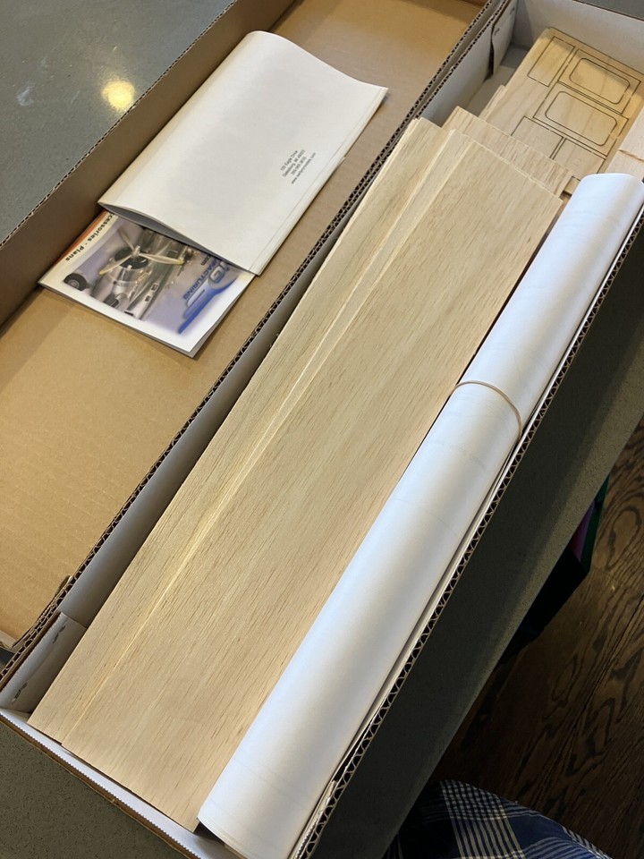 Laser Cut Top Flight School Boy Balsa R/c Model airplane Kit | eBay