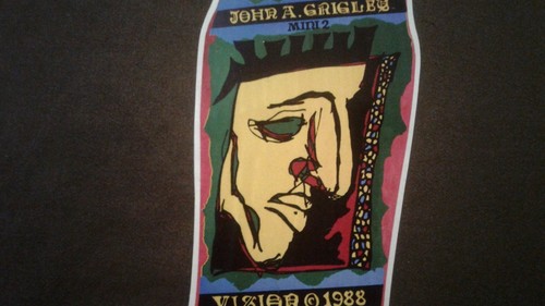 Vision Grigley Mini 2 replica Skateboard Deck Shaped Sticker over 7" | eBay