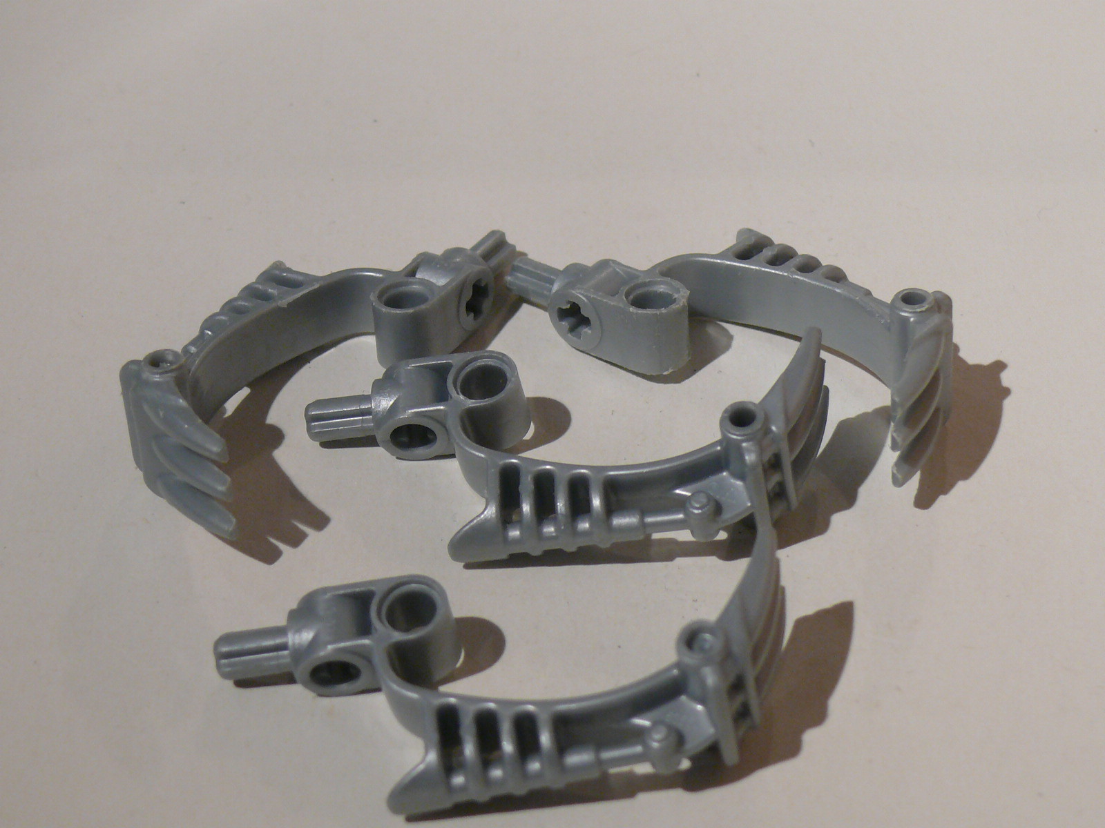 Lego 4 armes gris perle / 4 pearl light gray bionicle weapon 8918 8920 ...