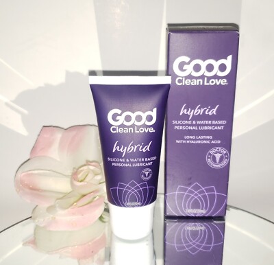 Good Clean Love Hybrid Silicone & Water Based Personal Lubricant 50ml 1 ...