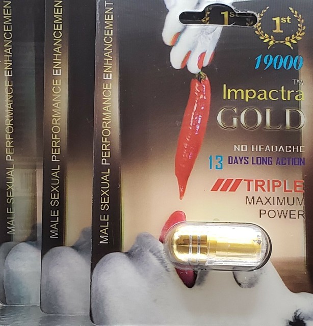 Impactra Gold 100 All Natural Male Sexual Performance Enhancement ...