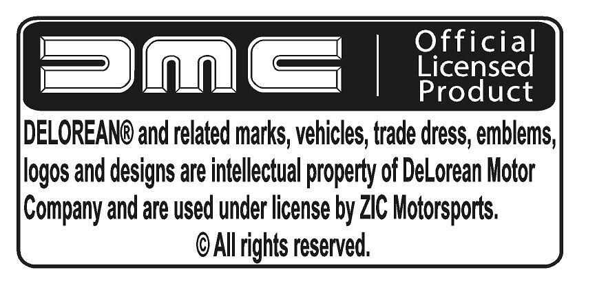 DMC DeLorean Car Cutout Metal Sign - Super Size 40" X 15" | eBay