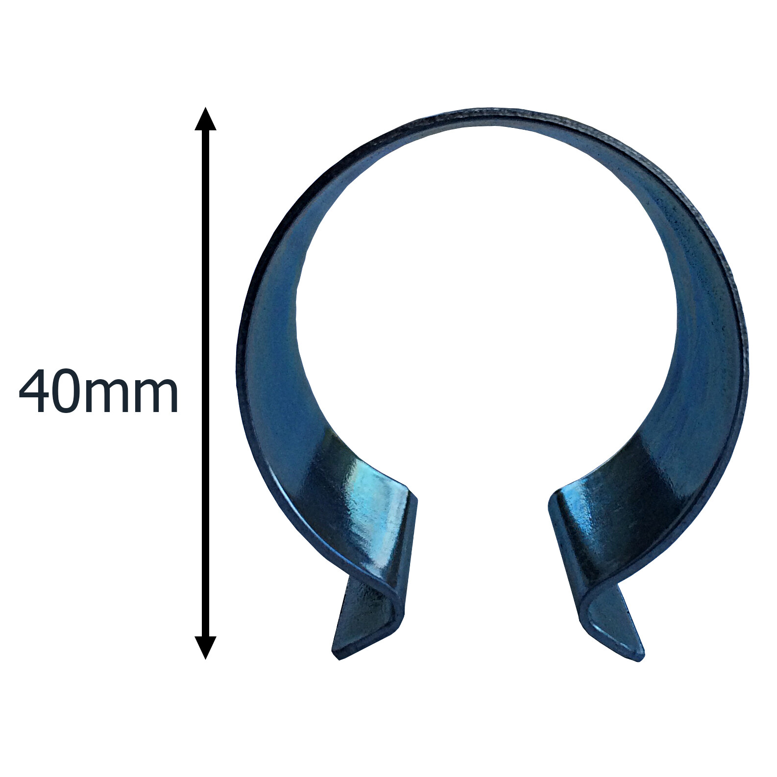 50 x 40mm Polytunnel Securing Clips Bubble Insulation Netting | eBay UK