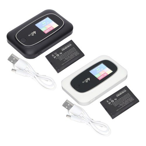 4G WiFi Hotspot Travel Router LED Display Screen Wireless Router With ...