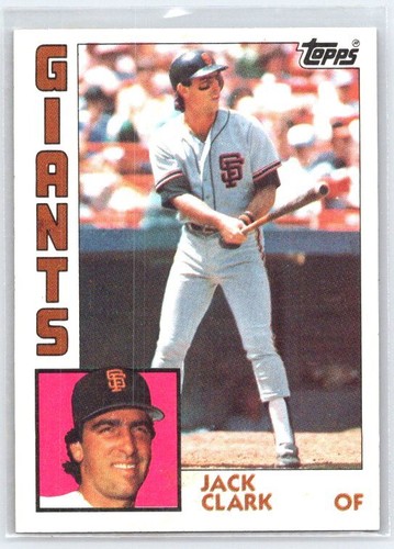 1984 Topps Jack Clark #690 San Francisco Giants | eBay