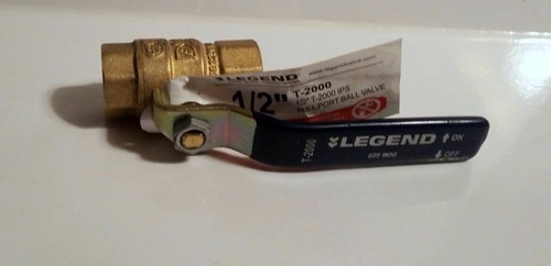 Lot of 5 Legend Valve 101-413 T-2000 Ball Valve, 1/2" 600 WOG | eBay