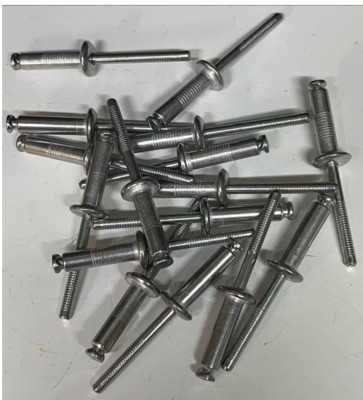 25 Window Regulator Peel Type Rivets Auveco 12658 GM-12338153 Ford ...