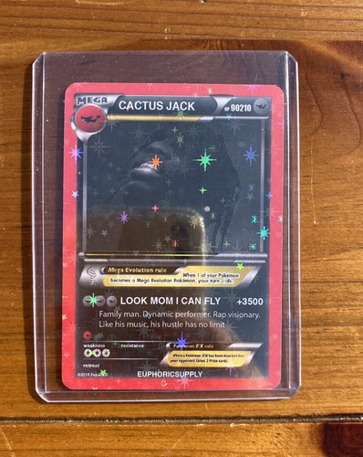 Euphoric Supply Travis Scott Pokemon Card | eBay