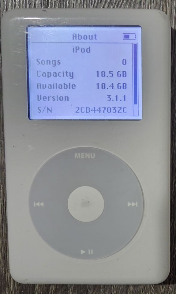 Apple iPod Plus HP 4th Gen 20 Gb 30 Gb With Original Box Works! | eBay