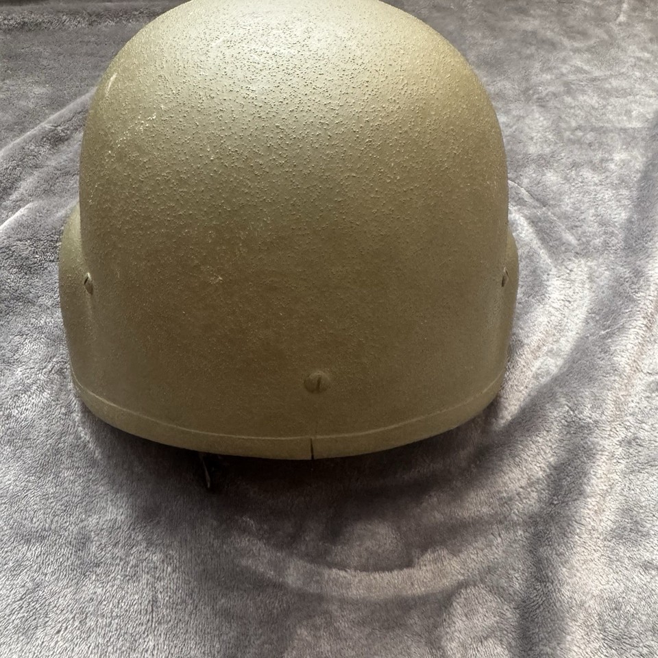 US Military UNICOR PASGT Army Combat Helmet Made W/Kevlar DLA 100-87-F ...