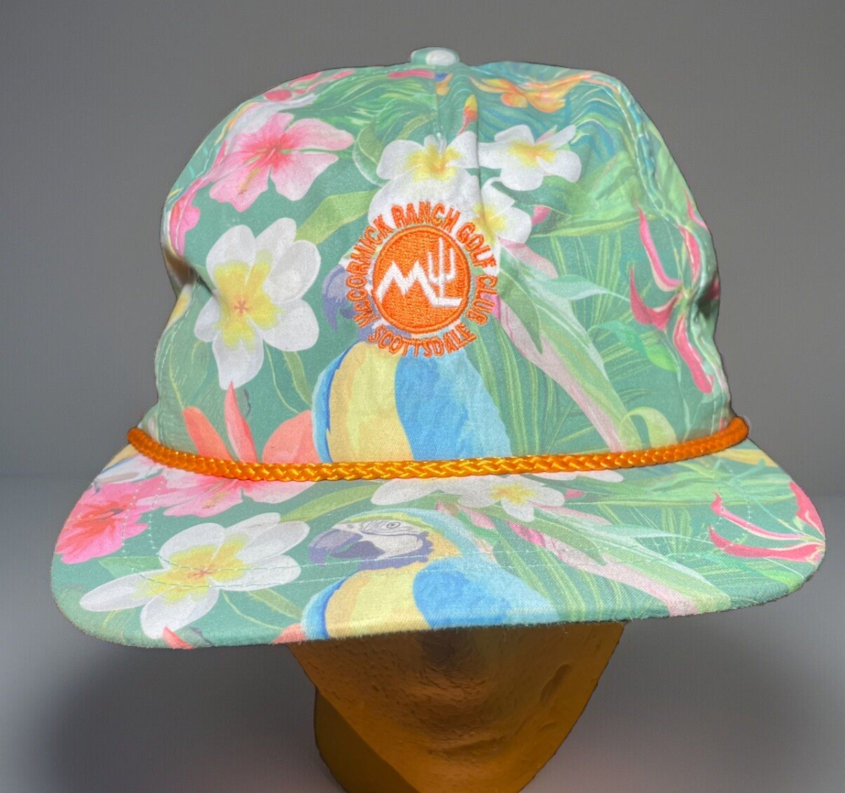 Vintage Golf Hat 90s McCormick Ranch Golf Club Scotts… - Gem