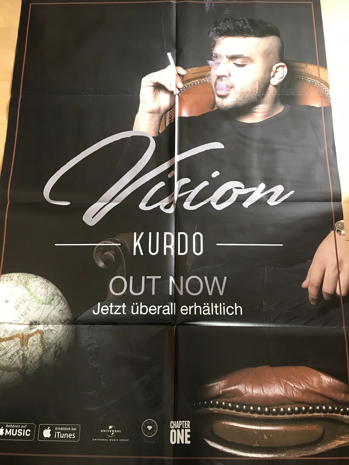 KURDO 2017 PROMO - orig. Promo Poster - Album Plakat - 168x118 cm F/N ...