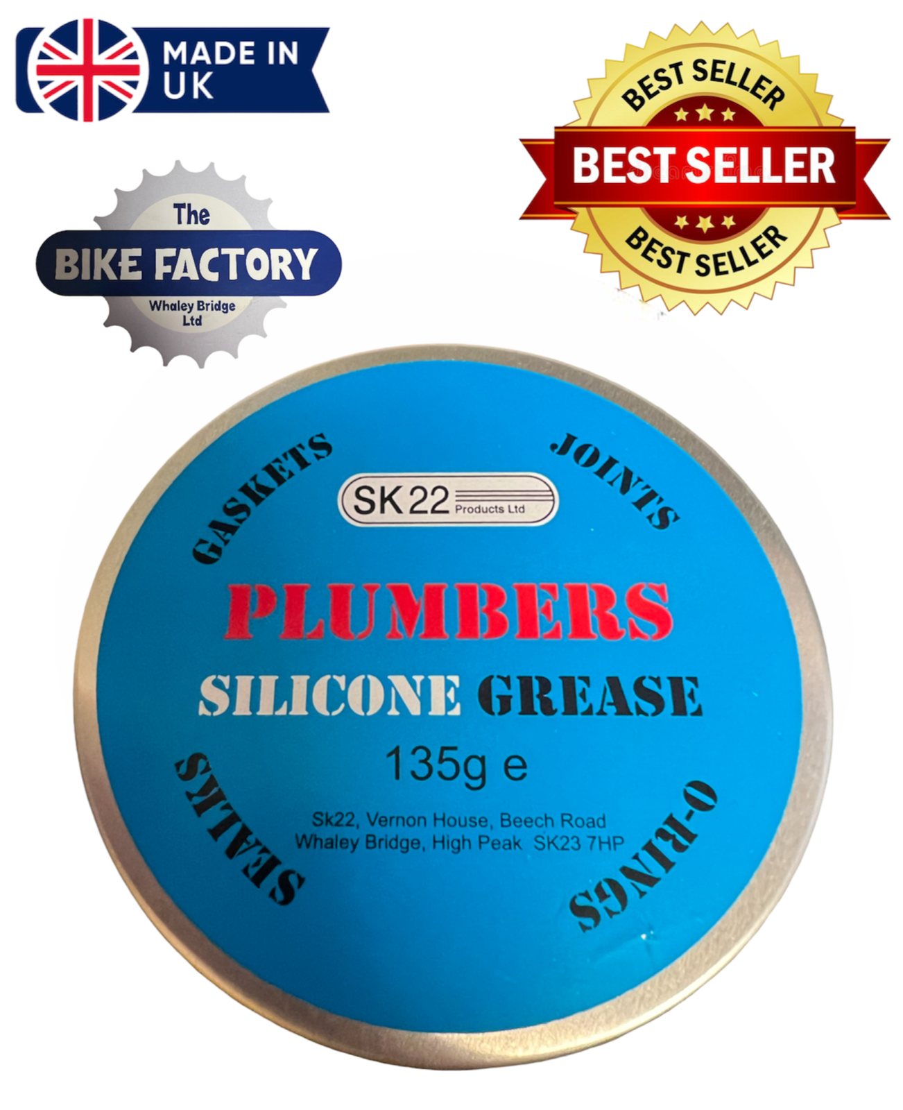 PURE PLUMBERS SILICONE GREASE O-Rings, Seals, Waterproofing, Gaskets ...