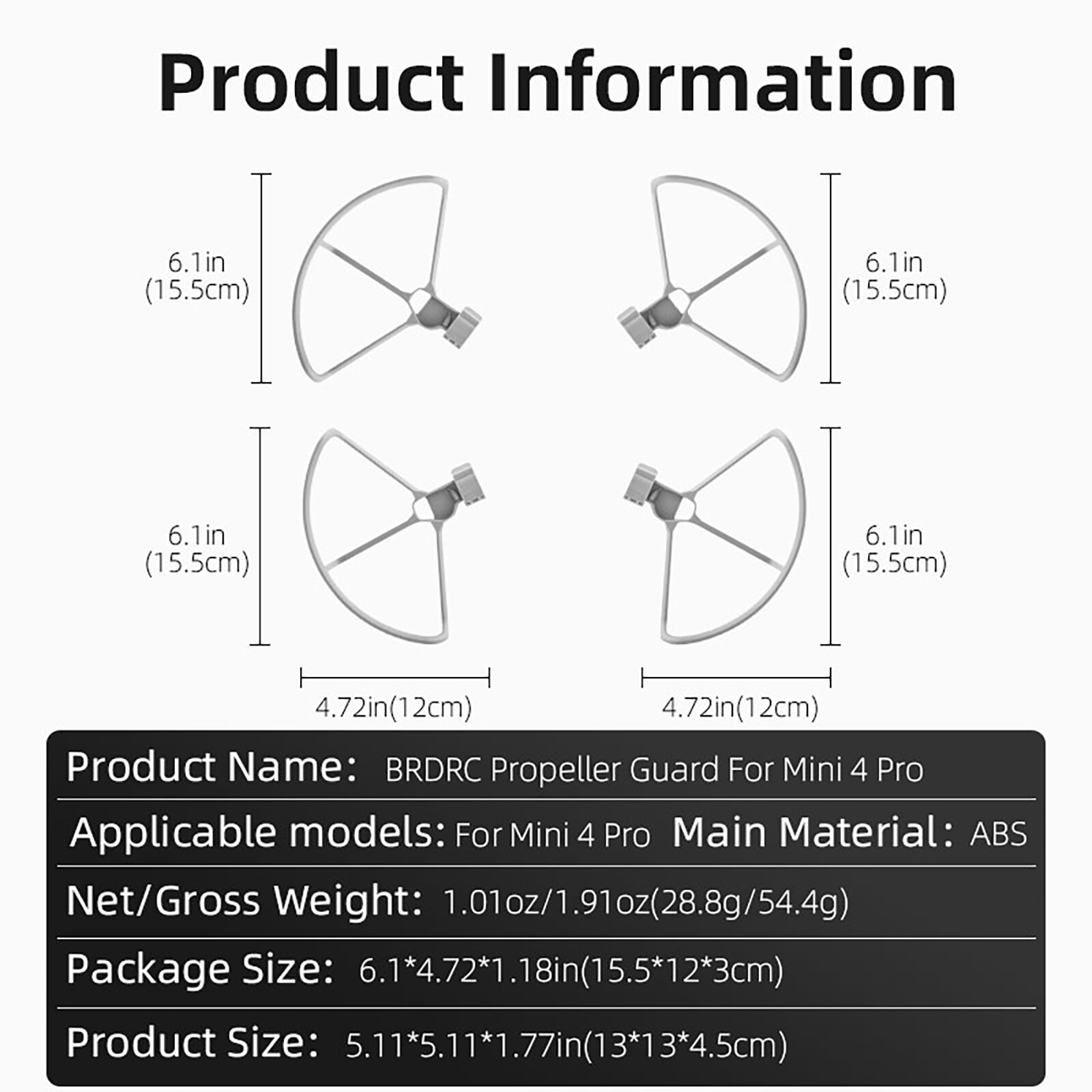 Propeller Guard Propeller Protection Ring Drone Accessories Parts for ...