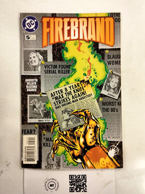 Firebrand #5 NM DC Comic Book Justice League Batman Superman Flash 12 ...