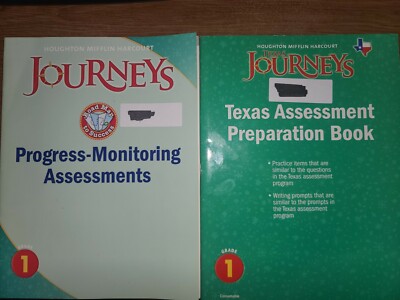 Journeys Texas Assessment Prep Book + Progress-Monitoring Assessments ...