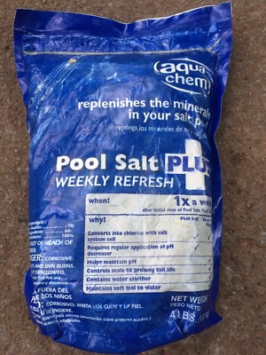 Aqua Chem Pool Salt Weekly Refresh Plus Rejuvenator Replenish Minerals ...