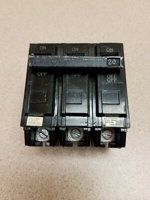 GENERAL ELECTRIC THQB32020 CIRCUIT BREAKER 20A *USED* thqb3120 | eBay